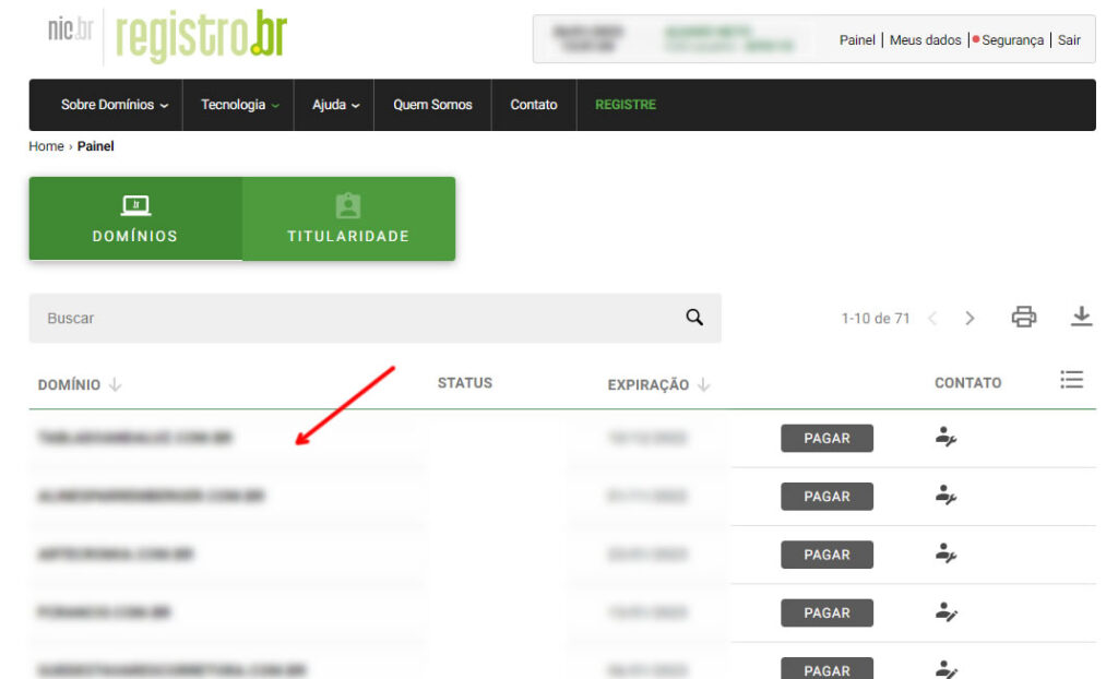 Alterar contato técnico de domínio no Registro.br | Alvaron